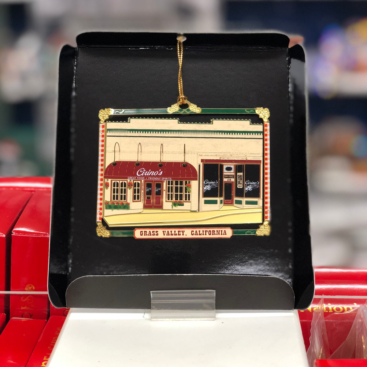 Downtown Grass Valley Ornament - Cirino's At Main St. (2023) – Foothill ...