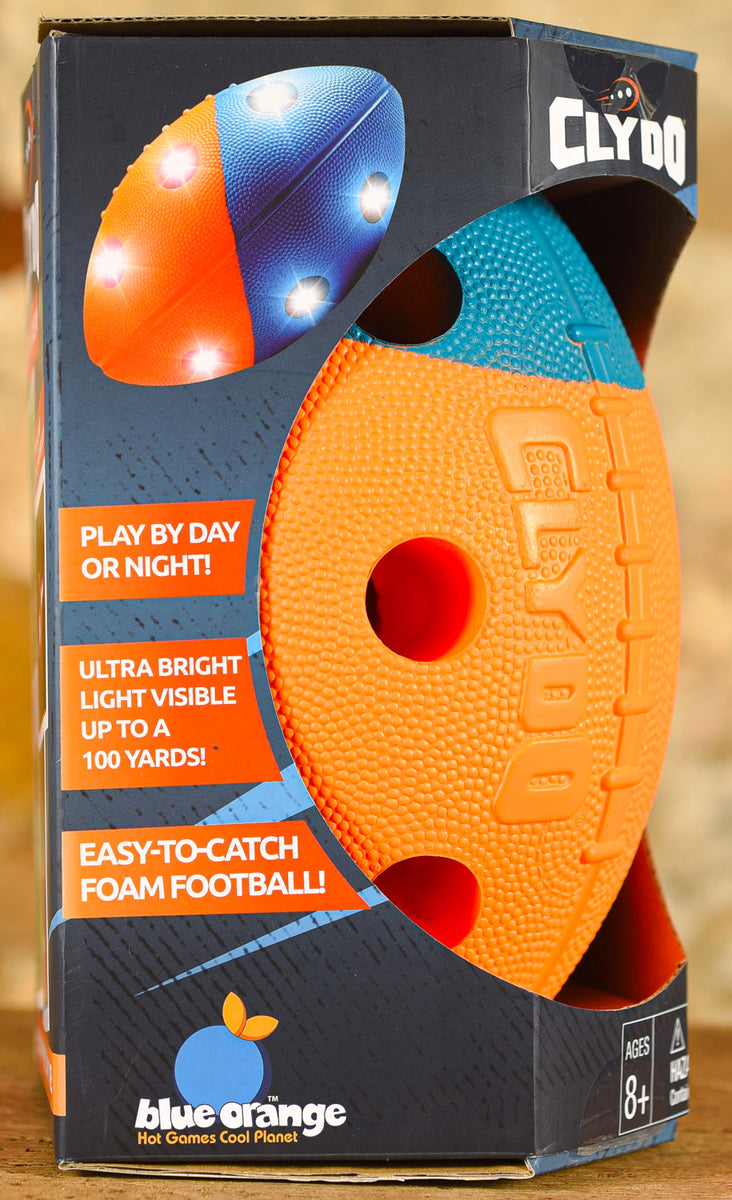 Blue Orange - Clydo Light Up Football – Foothill Mercantile