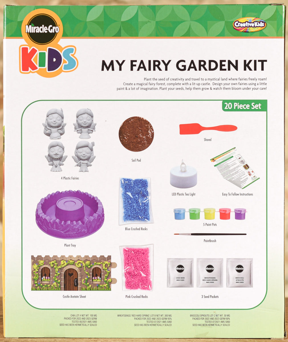 Miracle Gro Kids - My Fairy Garden Kit – Foothill Mercantile